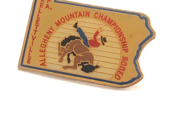 Rodeo Pin - Etsy