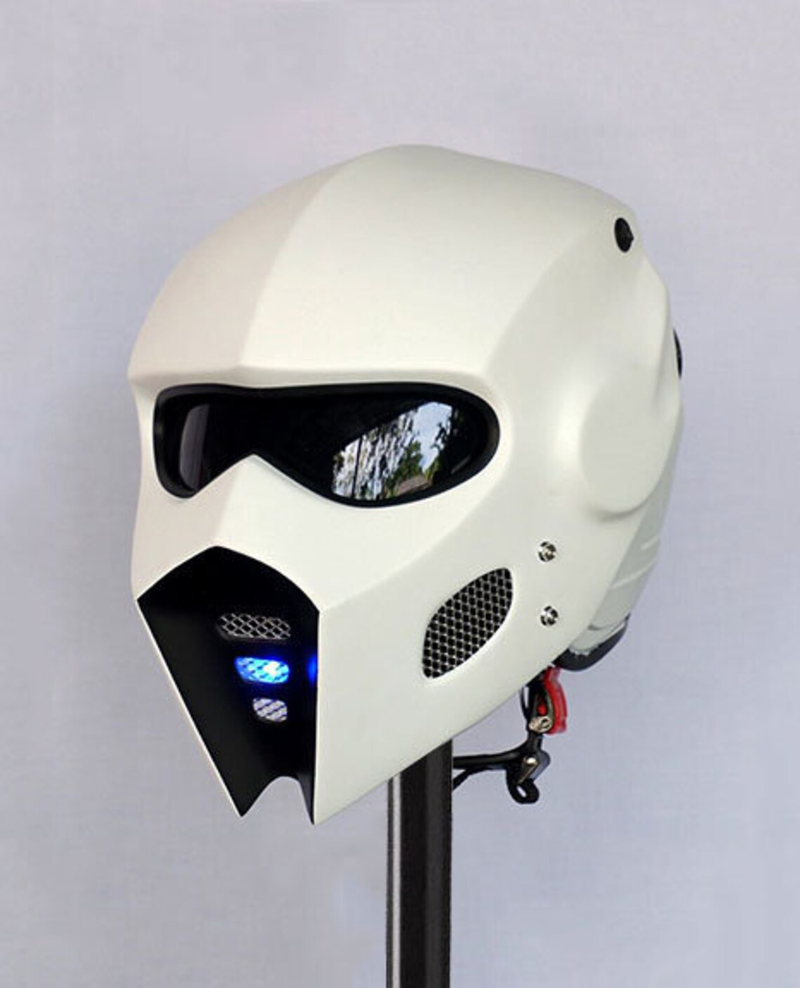 Helmet Mortal Kombat Heroi SUB ZERO Motorcycle Helmets 1/1 Wearable - Etsy