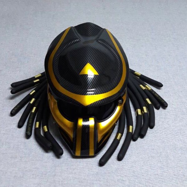 Predator Motorcycle Helmet - Etsy