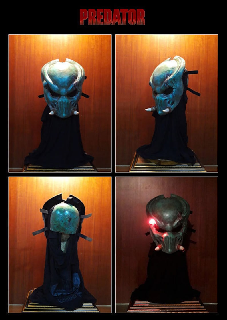 Mask Predator Tracker Predator Mask 1/1 Wearable | Etsy