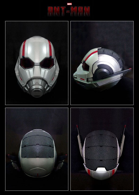 Helmet ANT-MAN Helmets 1/1 Wearable - Etsy