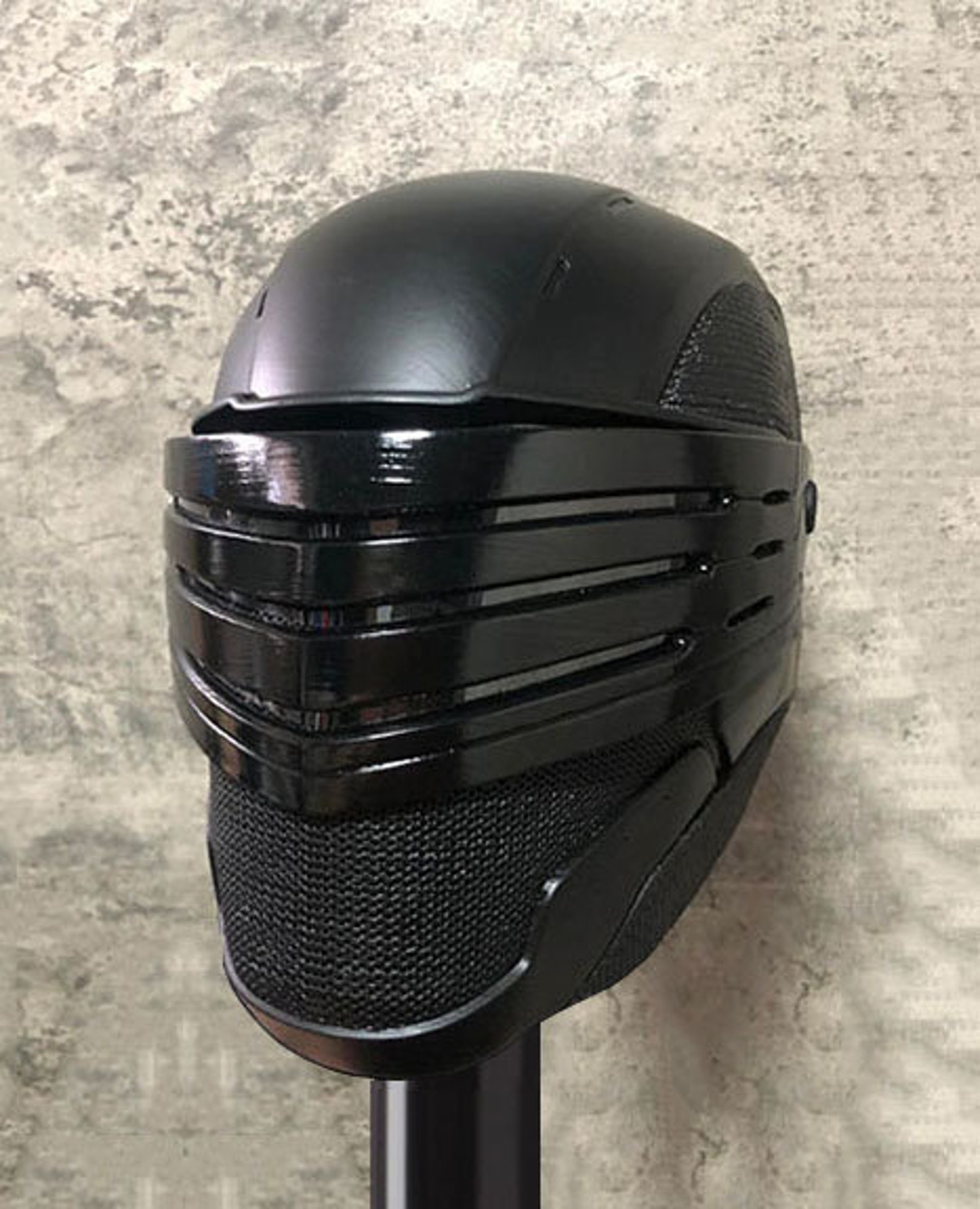 Helmet GI Joe Snake Eye Helmets (1/1 Wearable) - Etsy