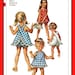 Girls Sleeveless TOP and BLOOMERS Toddler Child Size 1 Simplicity 8165 ...
