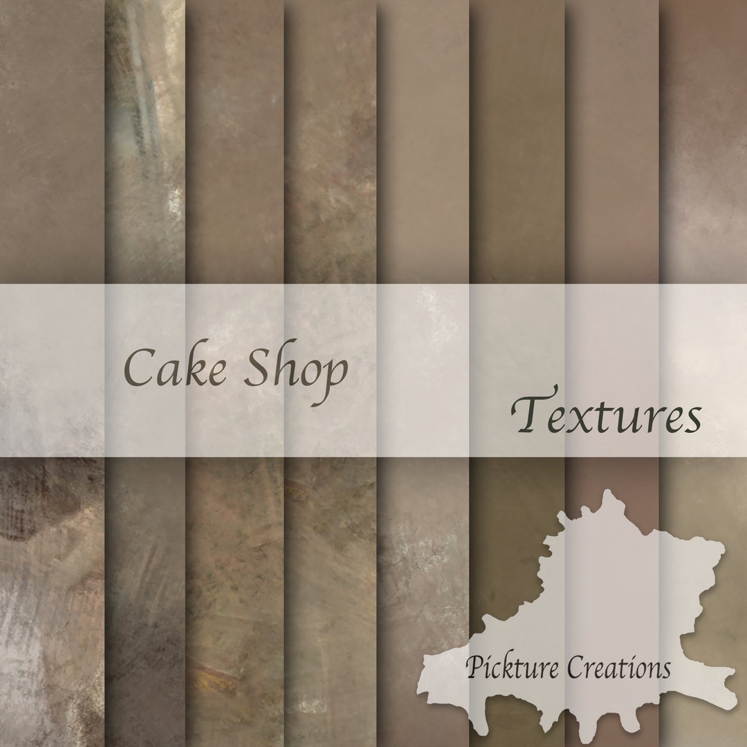 Cake Shop Textures, Overlays , Digital Download, - Etsy