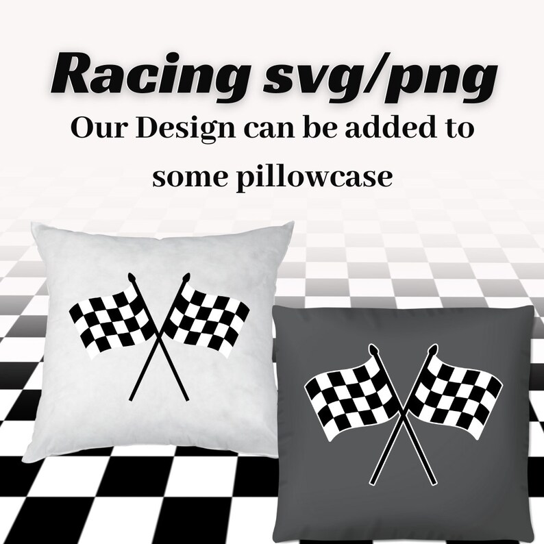 Checkered Flag SVG, Racing Flag SVG, Digital Download Layered File ...