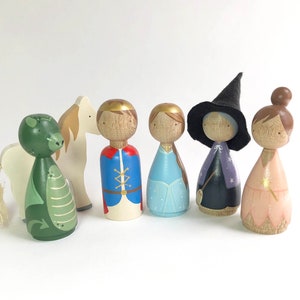 Wooden Fairy Tale Set for Toddlers - Storytelling Toys for Kids ...