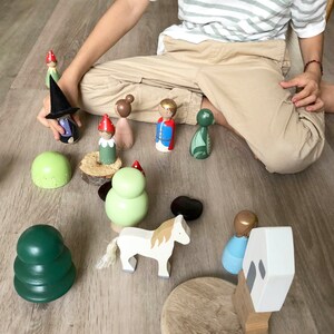 Wooden Fairy Tale Set for Toddlers - Storytelling Toys for Kids ...