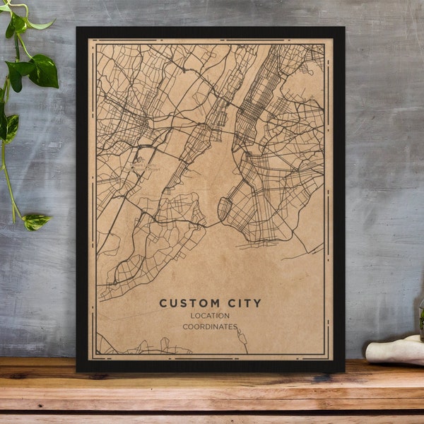 Custom Map - Etsy