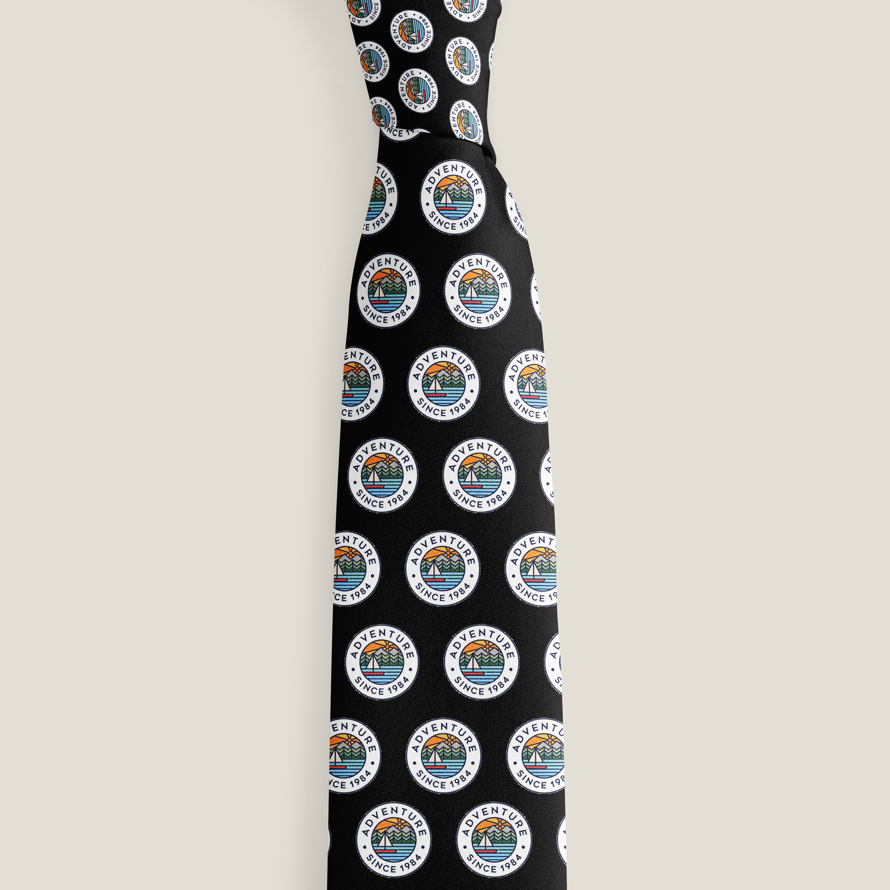Custom Logo Tie Personalized Logo Neck Tie Company Logo Tie - Etsy