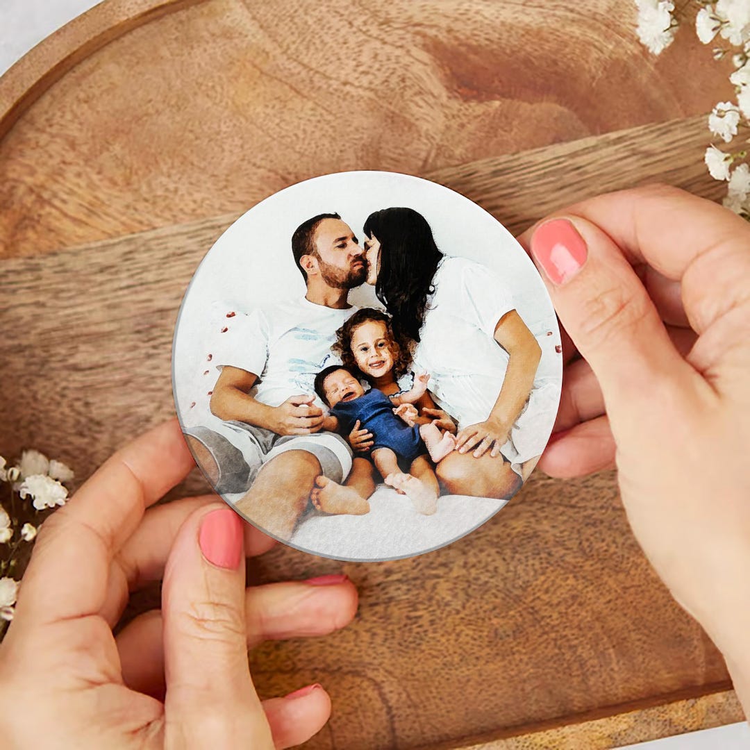 Custom Photo Coaster, Custom Photo Ceramic Coaster, Personalized ...