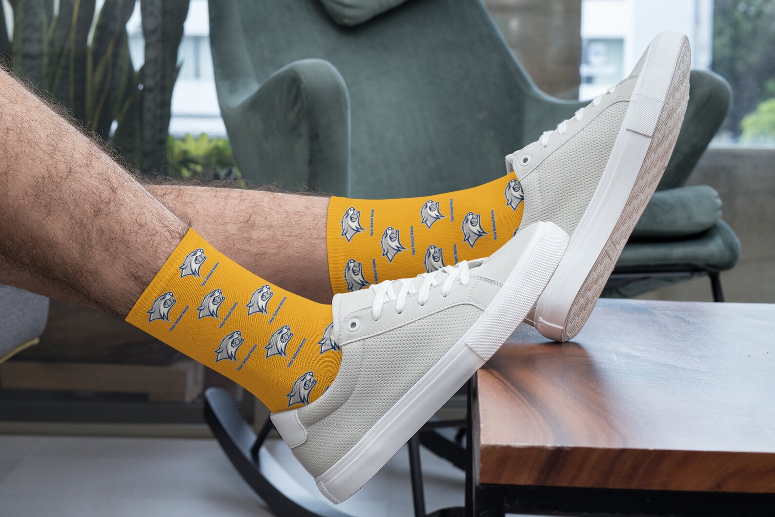 Custom Logo Socks / Personalized Business Logo Socks / Put Any - Etsy