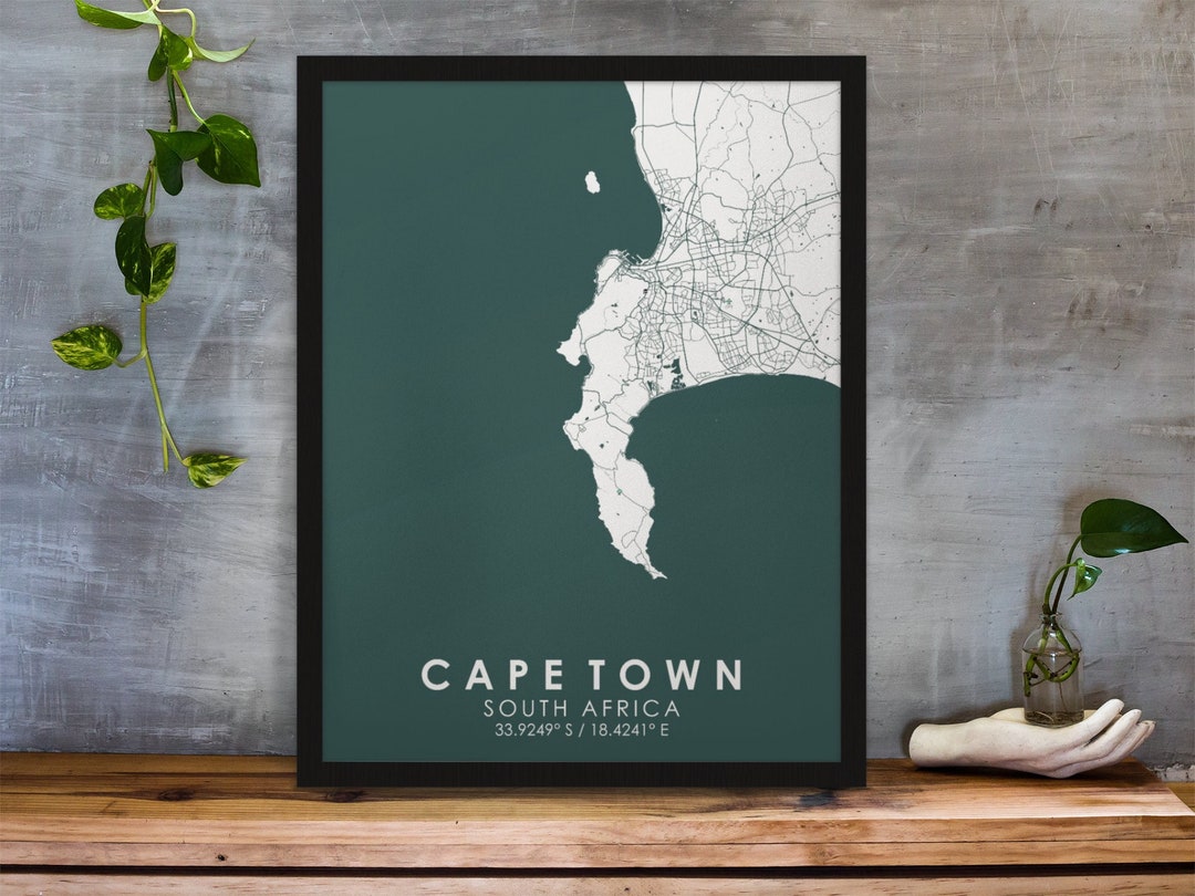 Custom City Map, Personalized Map Poster, Printable Map Wall Art, Map ...