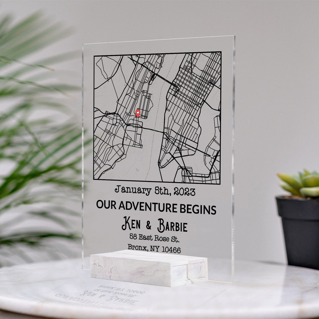 Personalized Acrylic Best Friend Gift, Custom Friendship Gift ...