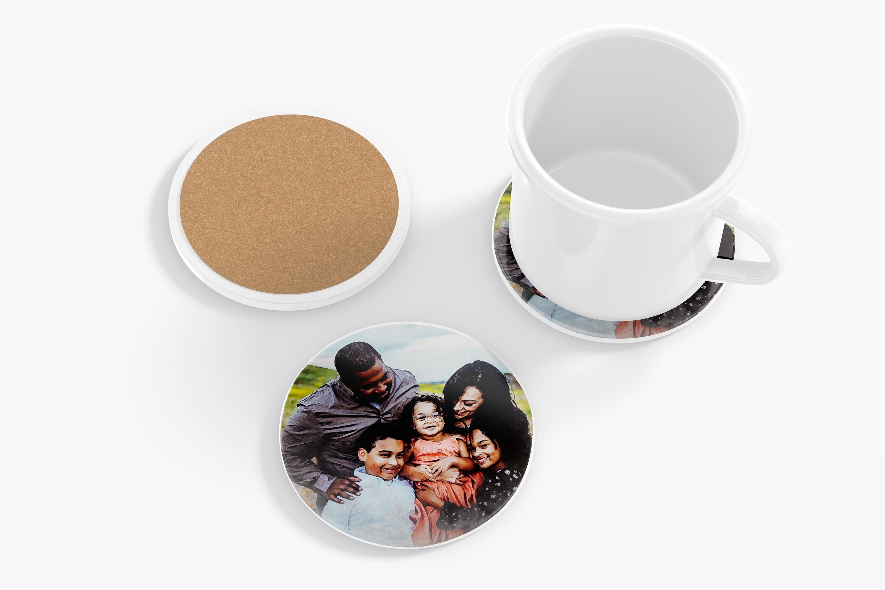 Custom Photo Coaster, Custom Photo Ceramic Coaster, Personalized ...