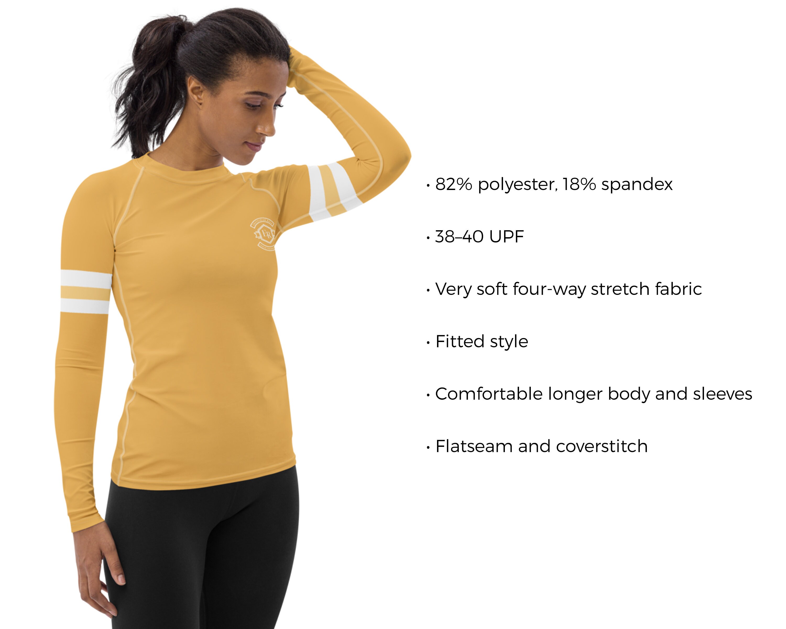 Women's Equestrian Sunshirt Yellow Horseback Riding - Etsy