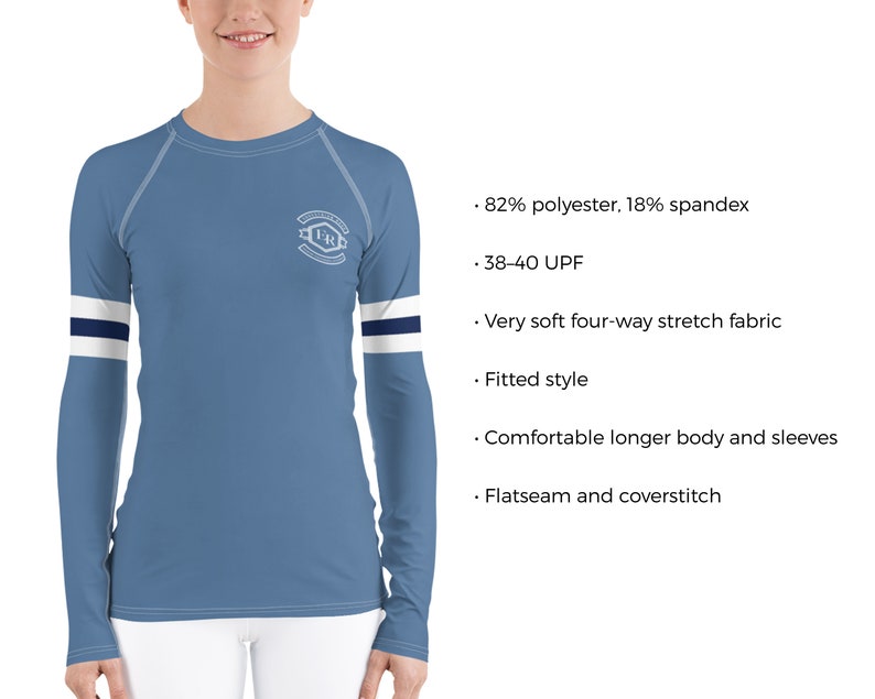 Women's Equestrian Sunshirt Blue Horseback Riding Shirt - Etsy