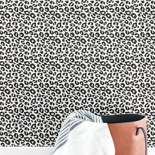 Tan Animal Print Peel and Stick Removable Wallpaper 0513 | Etsy