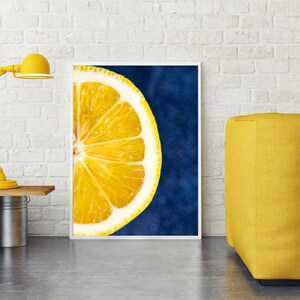 Kitchen Prints, Food Photography Lemon PRINT, Fine Art Photography ...