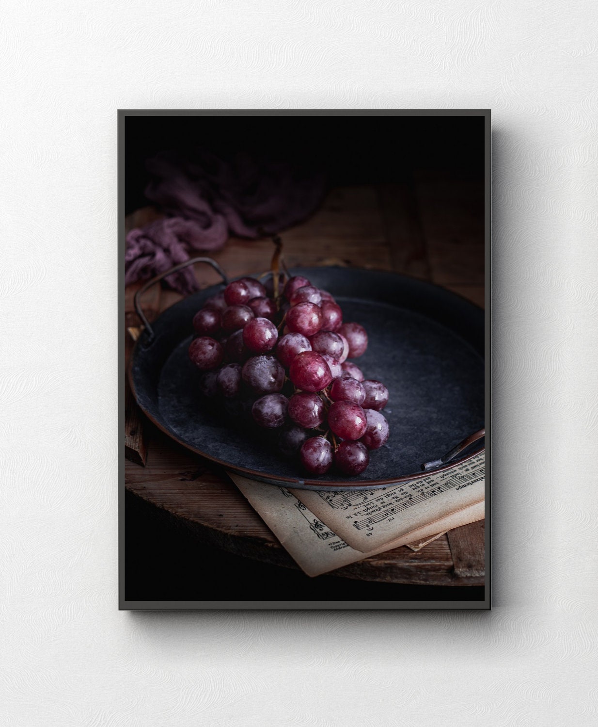 GRAPES DIGITAL Instant Download Food Photography Digital File to Print ...