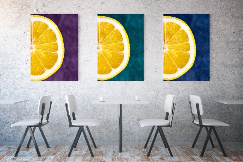 Kitchen Prints Food Photography Lemon PRINT Fine Art - Etsy