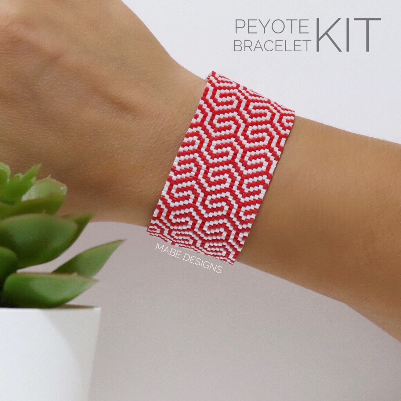 Peyote Bracelet Kit, Peyote Bracelet Patterns, Peyote Beading Patterns ...