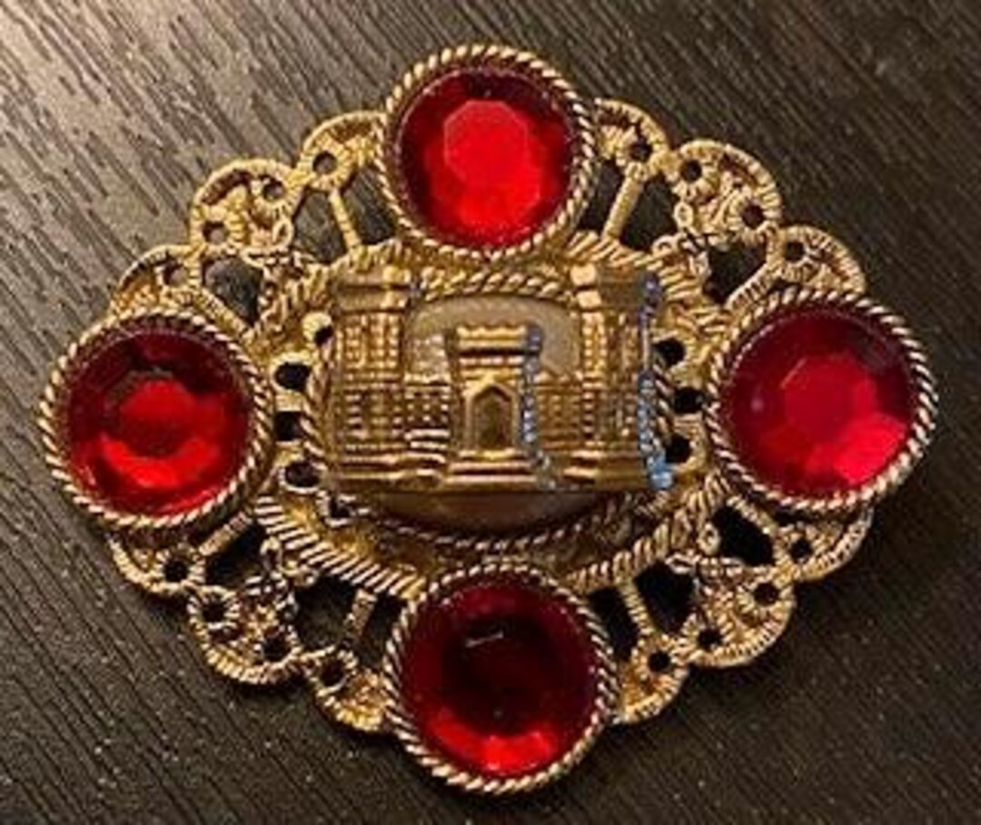 US Army Engineer Bling Pin Brooch - Etsy