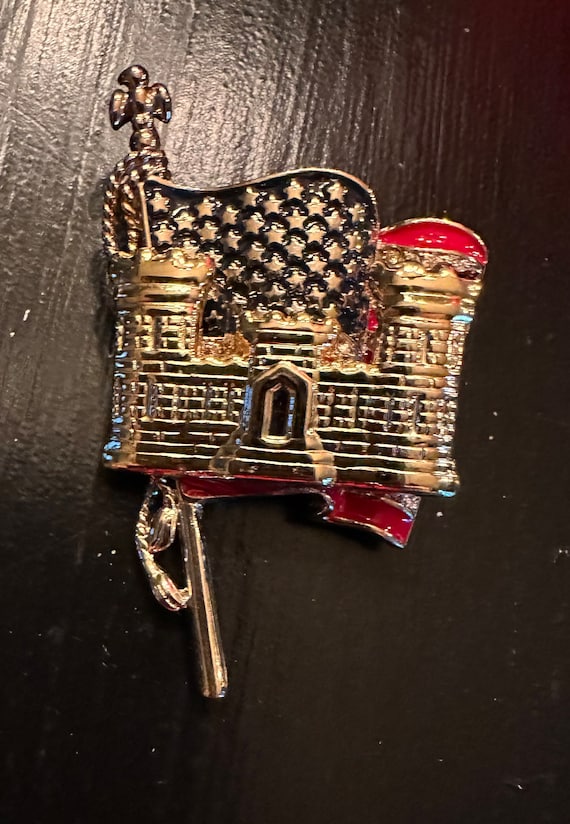 Army Engineer Castle Pin