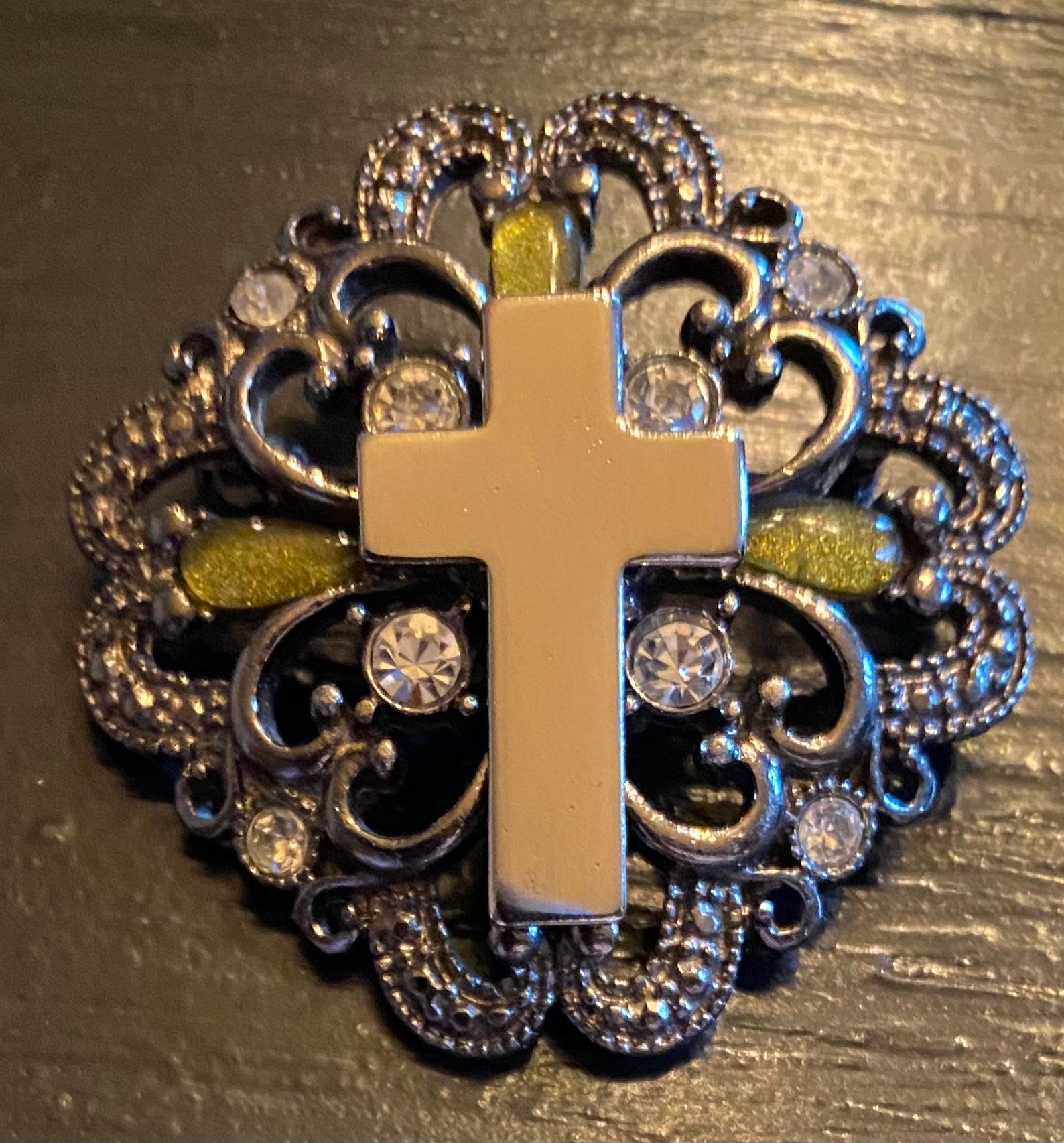 US Army Chaplain Corps Bling Pin - Etsy