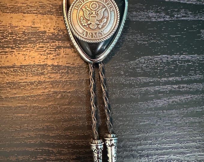 US Army Bolo Tie - Etsy