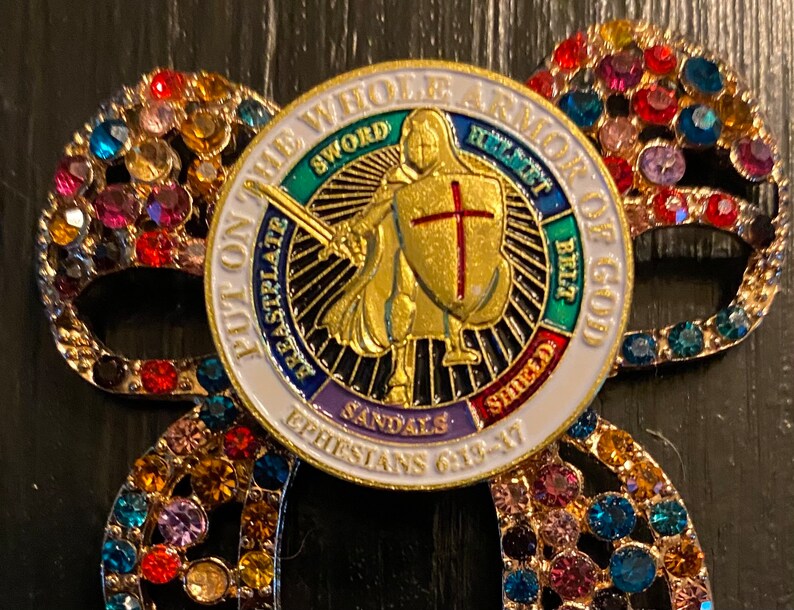 Armor of God Bling Pin Brooch - Etsy