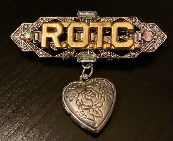 US Army ROTC Bring Pin Brooch - Etsy
