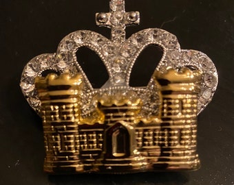 Engineer Castle Pin - Etsy