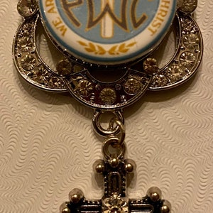 PWOC Protestant Women of the Chapel Bling Pin - Etsy