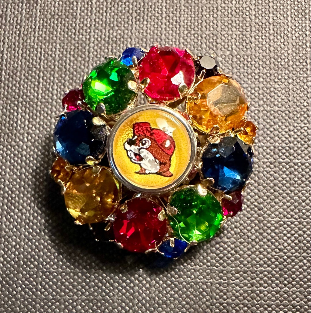 Buc-ee’s Petite Bling Pin Brooch - Etsy