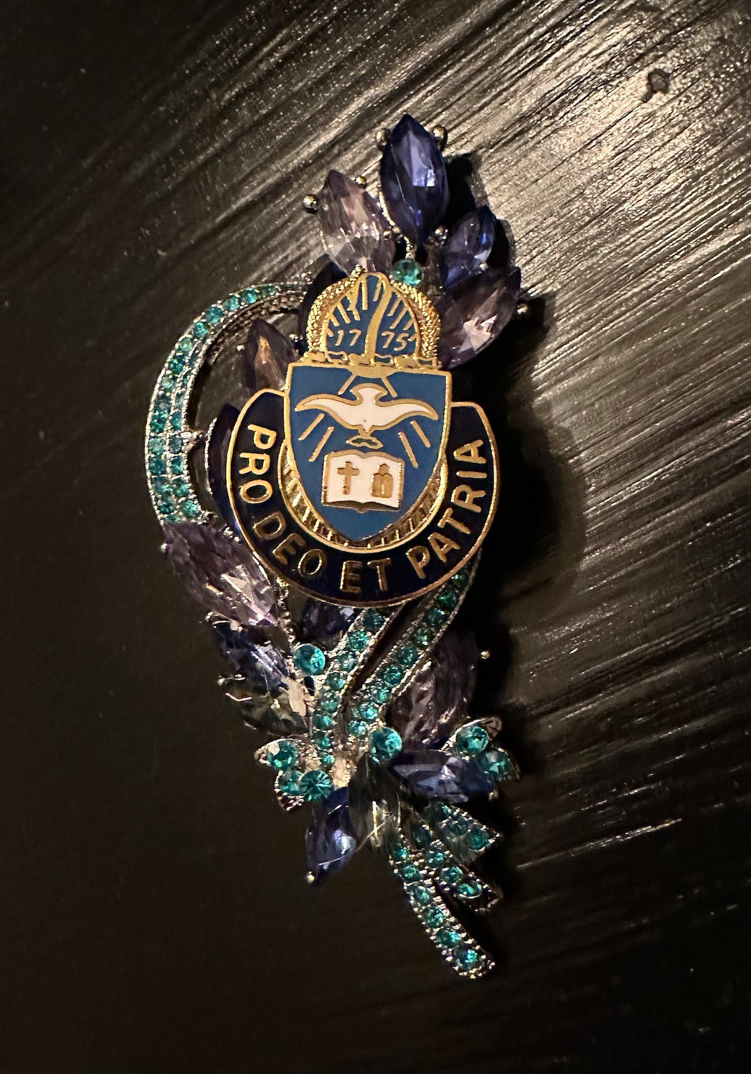 US Army Chaplain Corps Bling Pin Brooch - Etsy