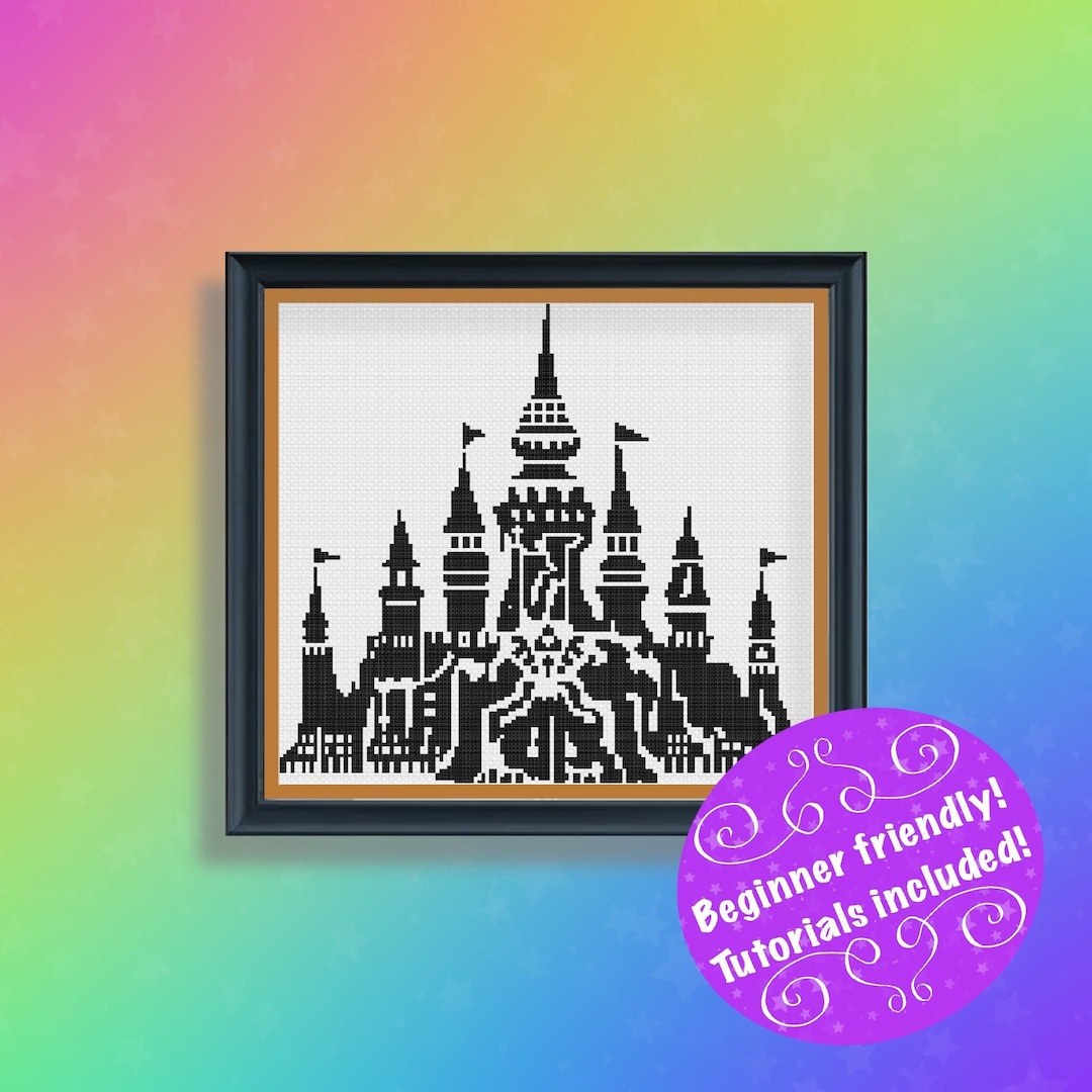 Zelda Age of Calamity Hyrule Castle Tribal Silhouette Cross Stitch ...