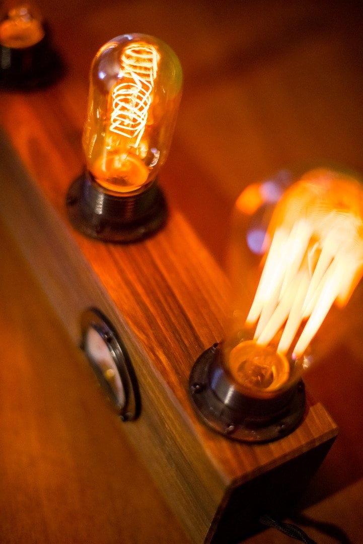 Edison Lamp Steampunk Lamp Industrial Lamp Accent Lamp / Table Lamp ...