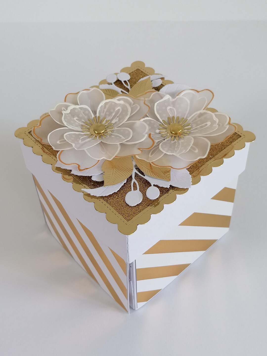 Surprise Gift Box. Handmade Gift Box With Pralines Photo Frame 34 34 Cm ...