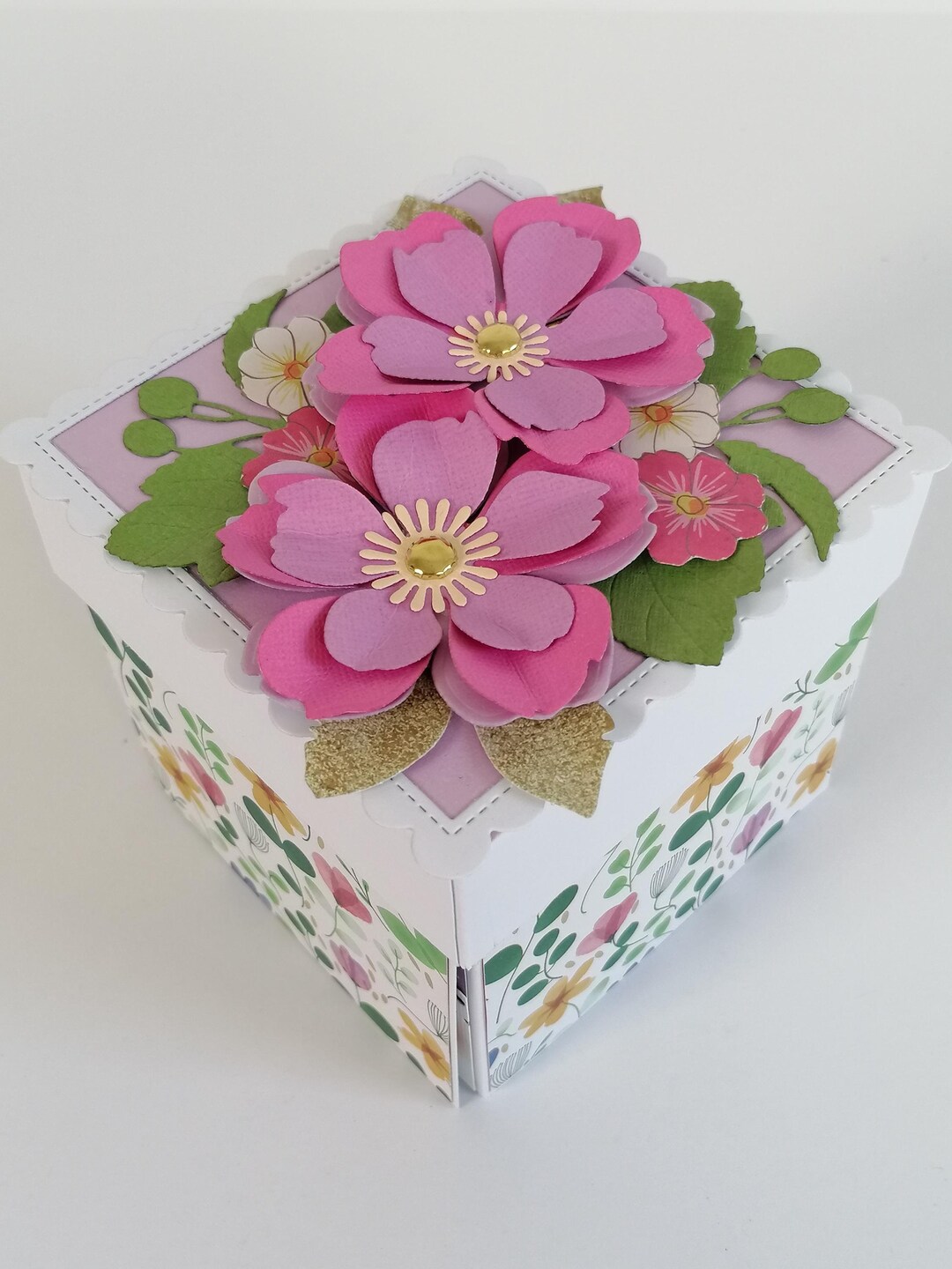 Surprise Gift Box With Pralines Photo Frame 34 34 Cm - Etsy