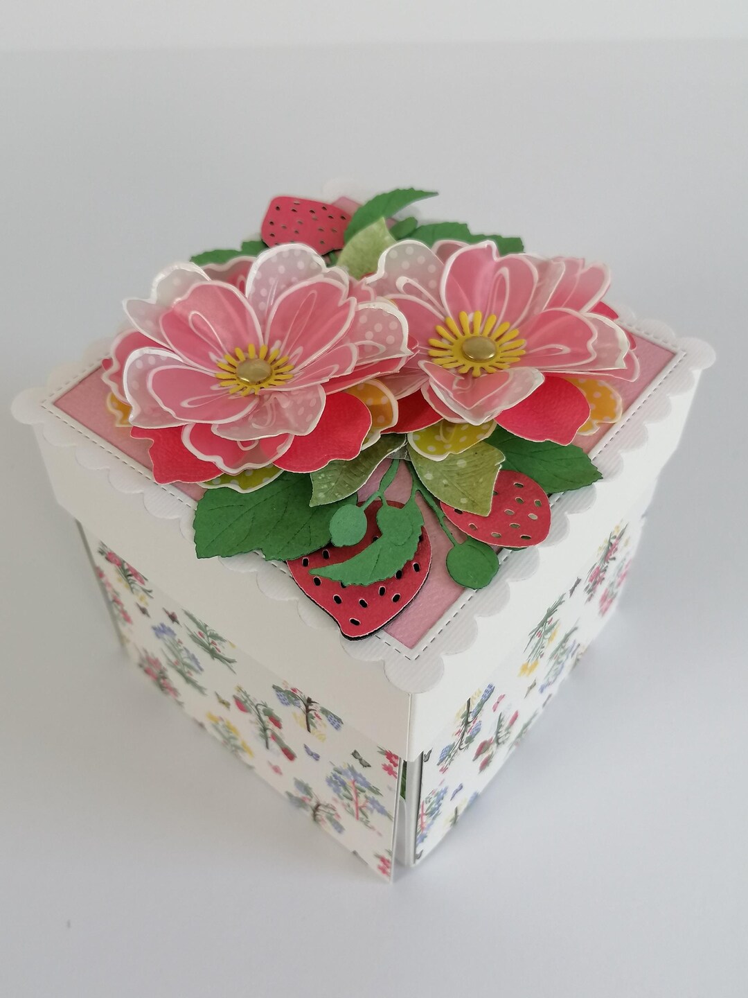 Surprise Gift Box With Pralines Photo Frame 34 34 Cm - Etsy