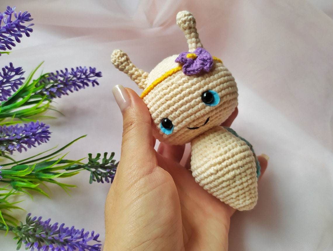 Crochet Snail Pattern. Stuffed Animal Pattern. Plush Pattern. | Etsy