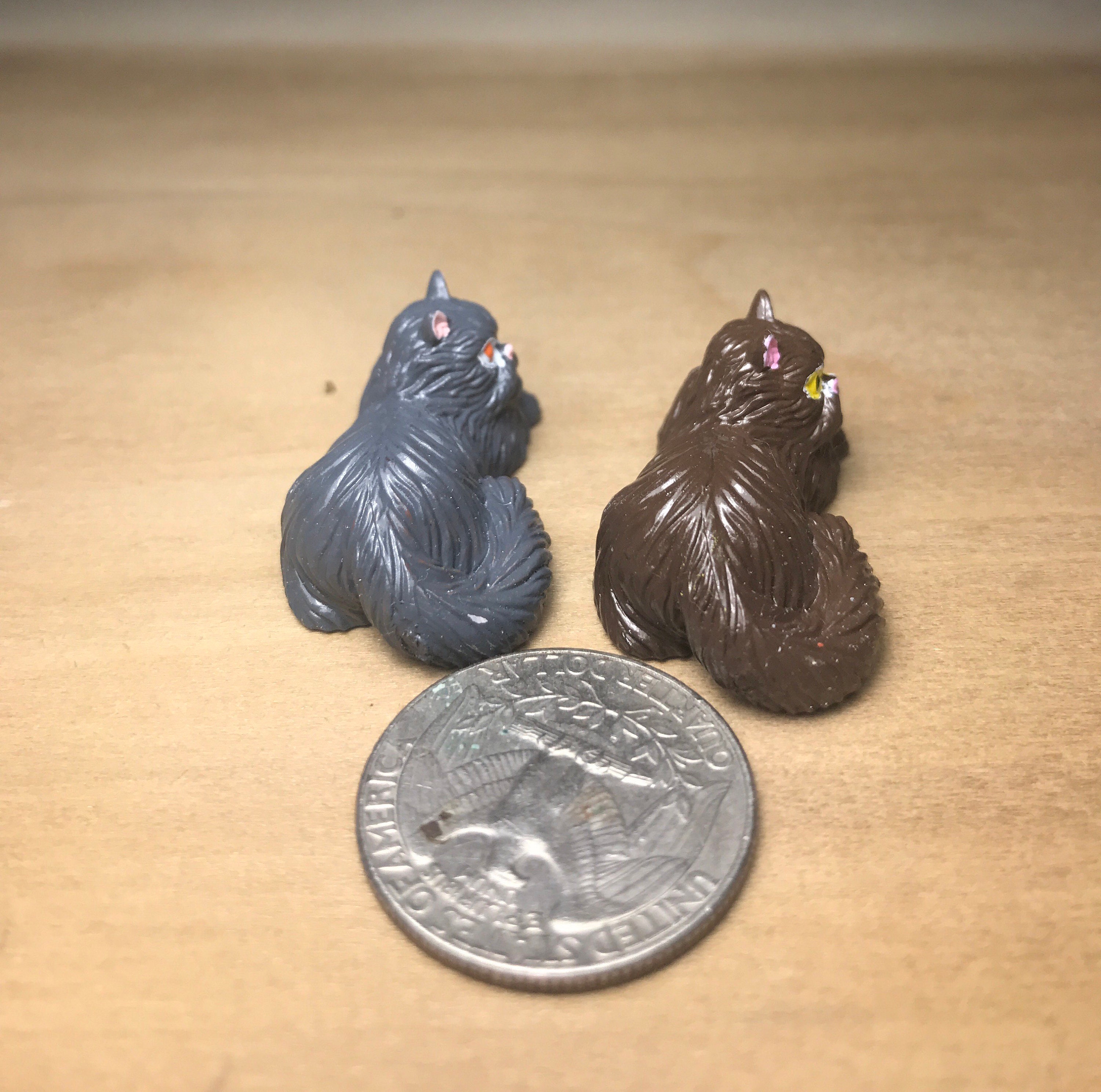 Hand Painted Figurine inspired by Warriors Cats Yellowfang and ...
