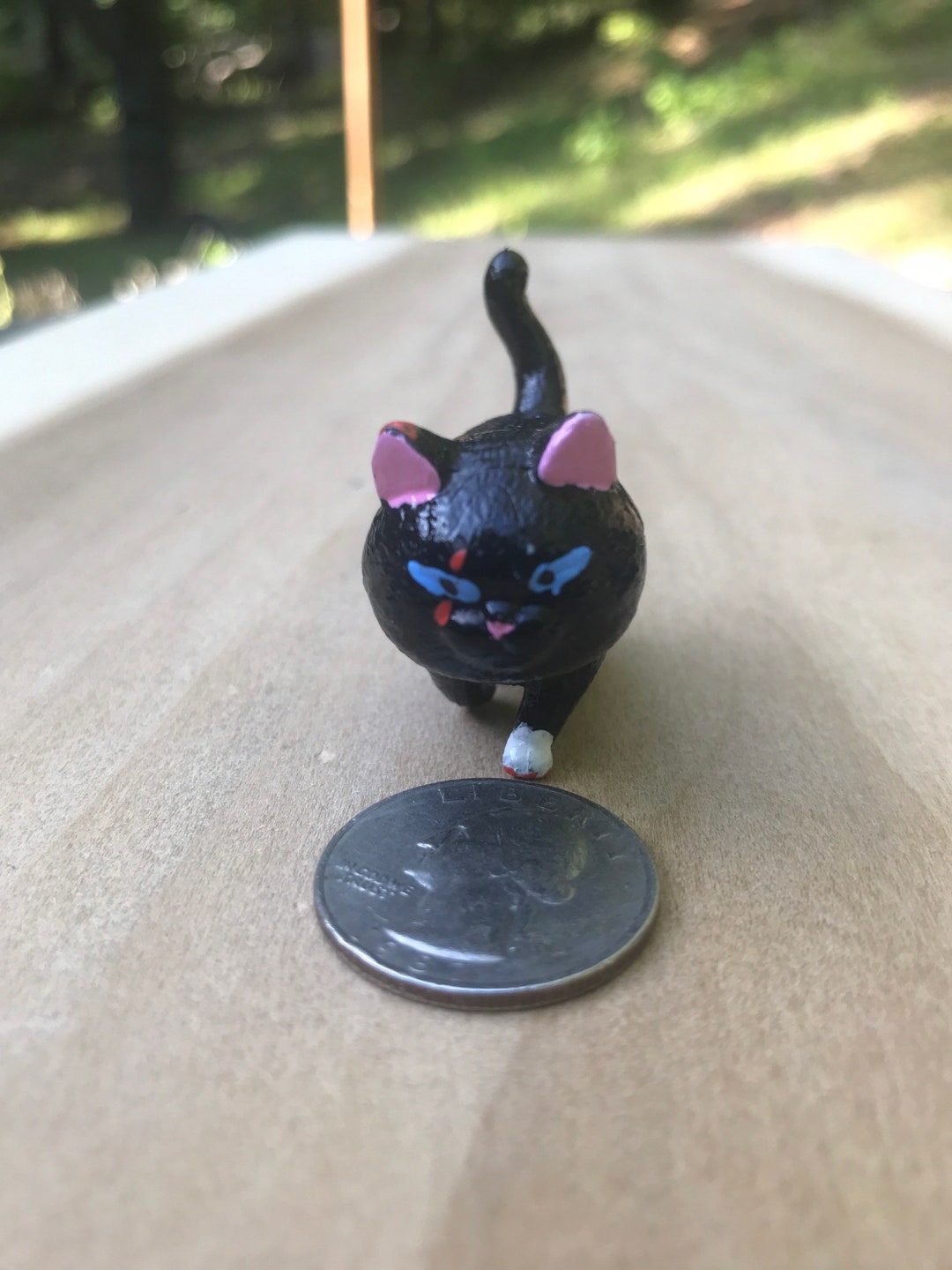 Hand Painted Figurine (inspired by Warriors Cats) Scourge - Etsy