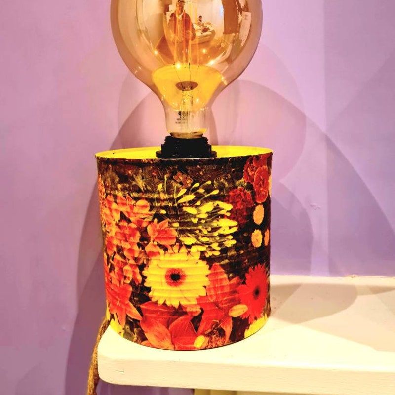 Upcycled Lamp - Etsy UK