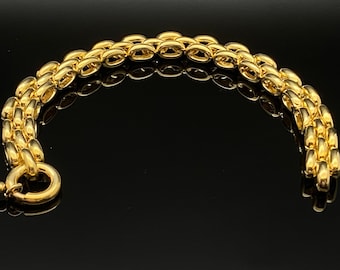 Panther Link Bracelet - Etsy