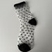 Cute Polka Dot Transparent Socks, Mesh Tulle Socks, Fashion Sheer Socks ...