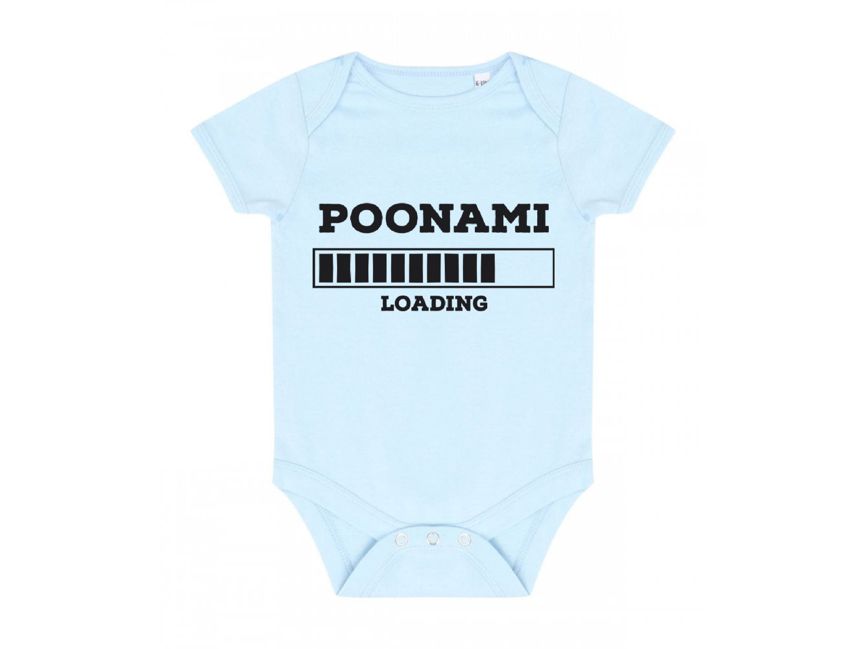 Poonami Loading Baby Onesie Baby Shower Newborn Baby - Etsy