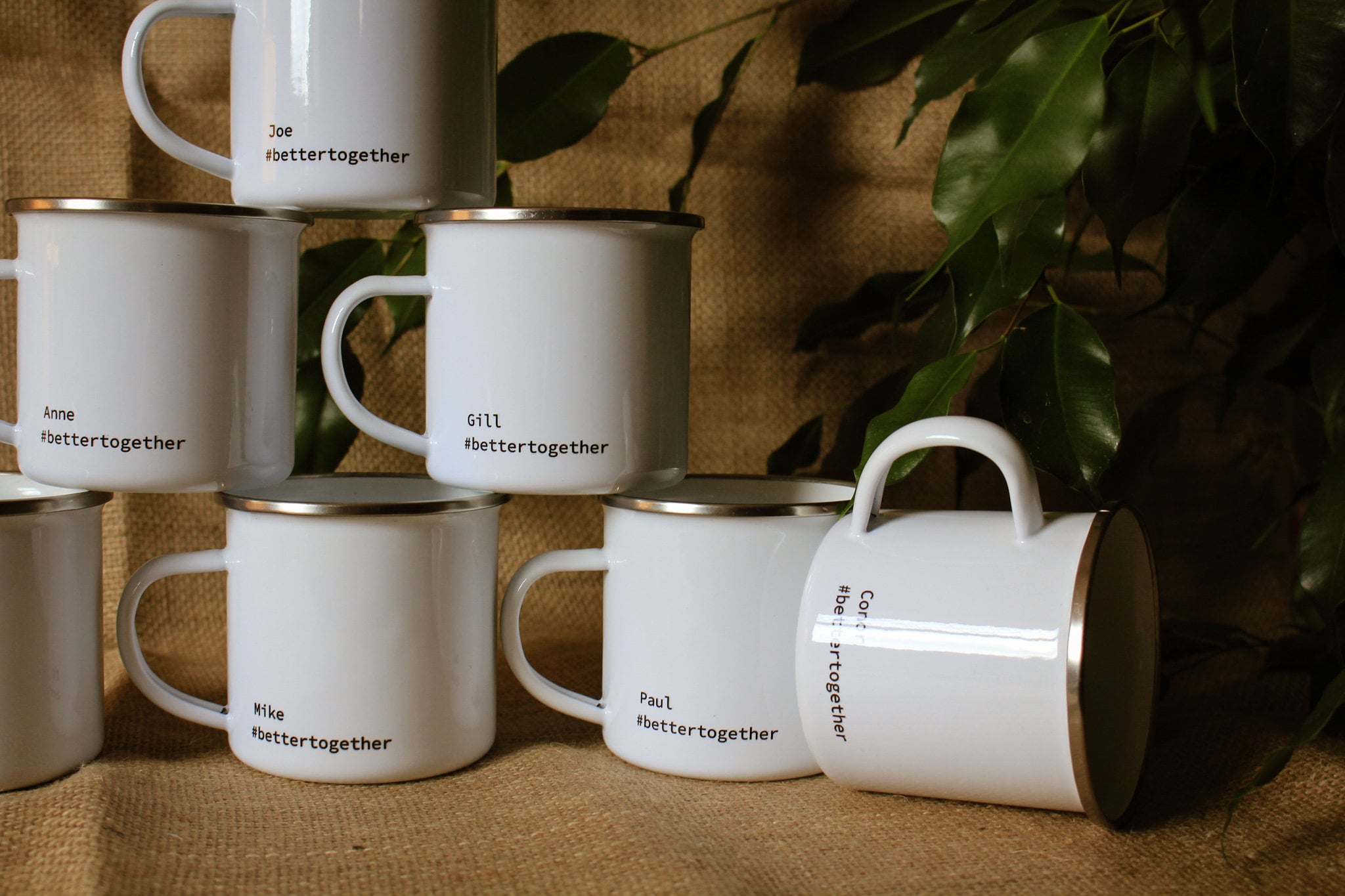 Personalized Enamel Mug, Custom Camping Cup, Anniversary Gift - Etsy