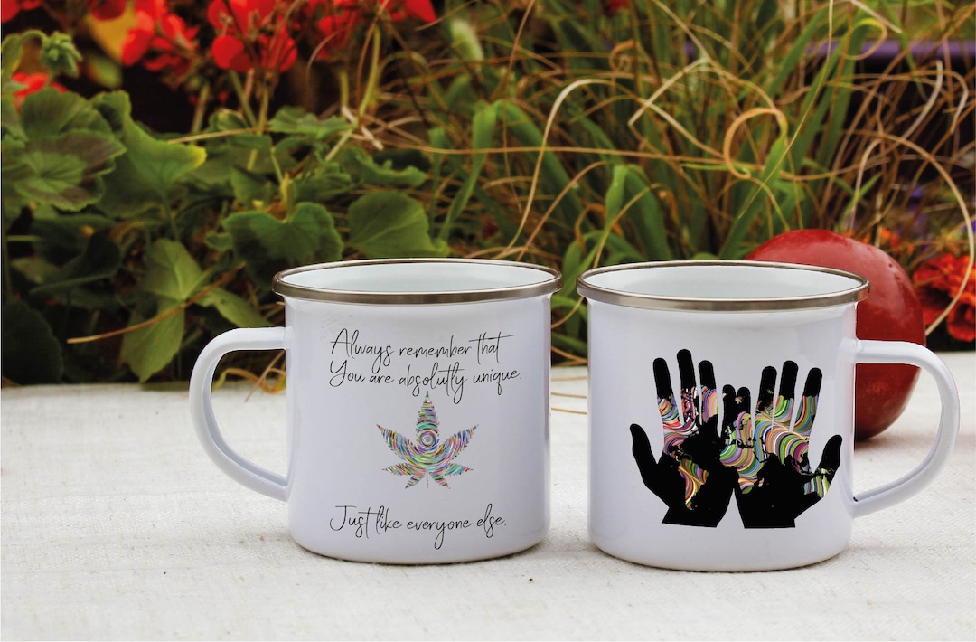 Funny Enamel Camping Mug, Trendy Zero Waste Gift - Etsy