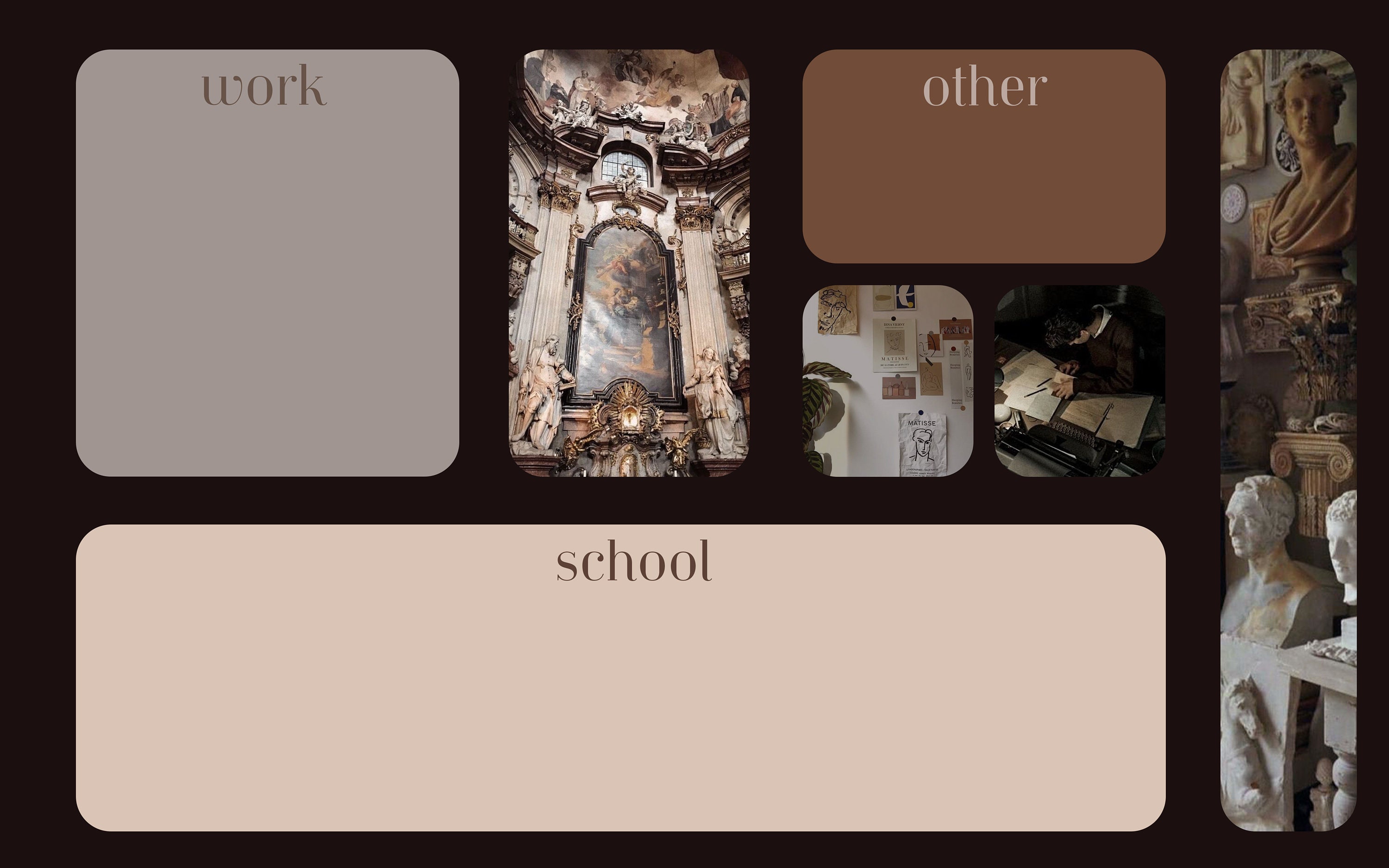 Desktop Organized Wallpaper - Background & Template (FREE Download Link ...